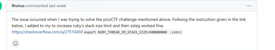 zsteg异常之栈级别太深 - j1ya