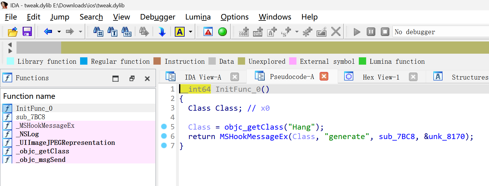 ios逆向整理 - j1ya